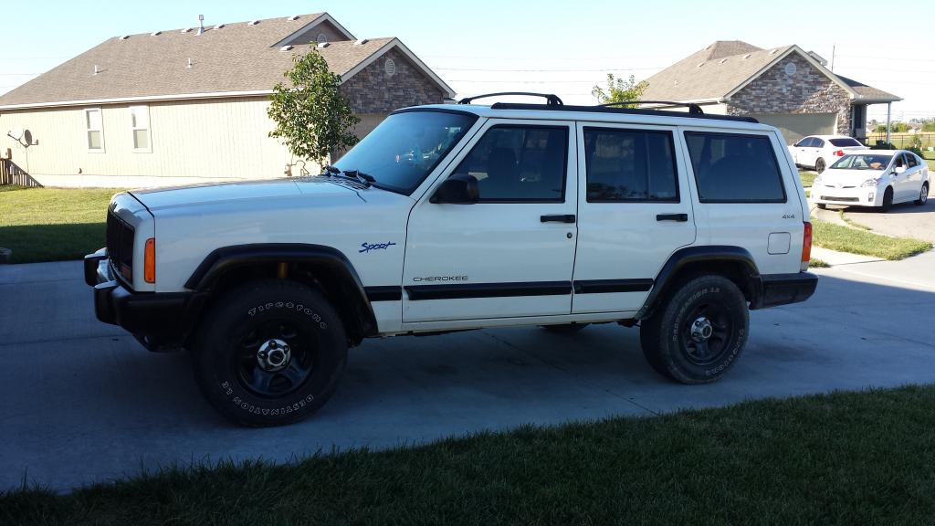 My first Jeep: White 97 Cherokee Sport build. - Jeep Cherokee Forum
