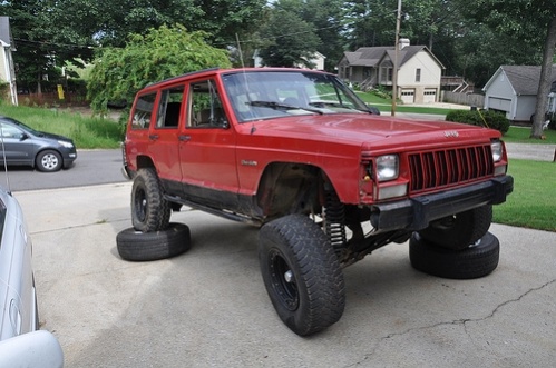 93 Red XJ - Jeep Cherokee Forum
