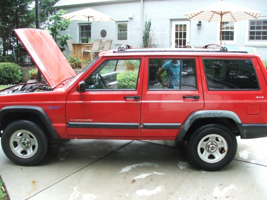 Project learn as I go budget build another red xj all of the above ...