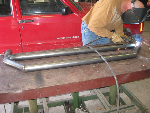 My Overkill Front Tube Bumper Build - Jeep Cherokee Forum